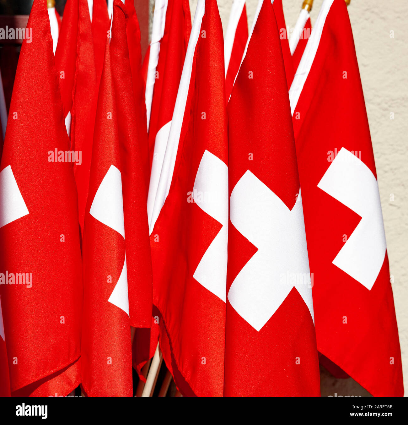 Official flag of switzerland hi-res stock photography and images - Alamy
