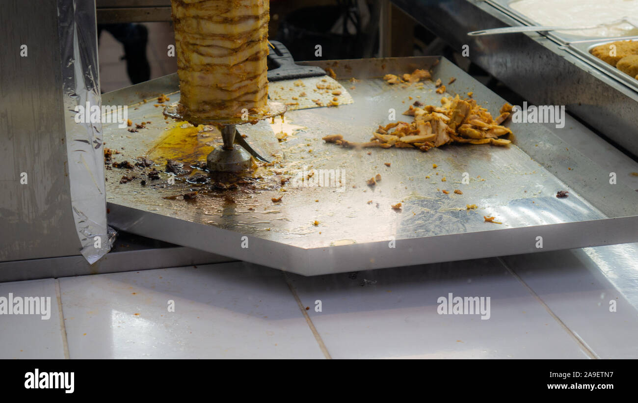 Rotating meat skewer hi-res stock photography and images - Alamy