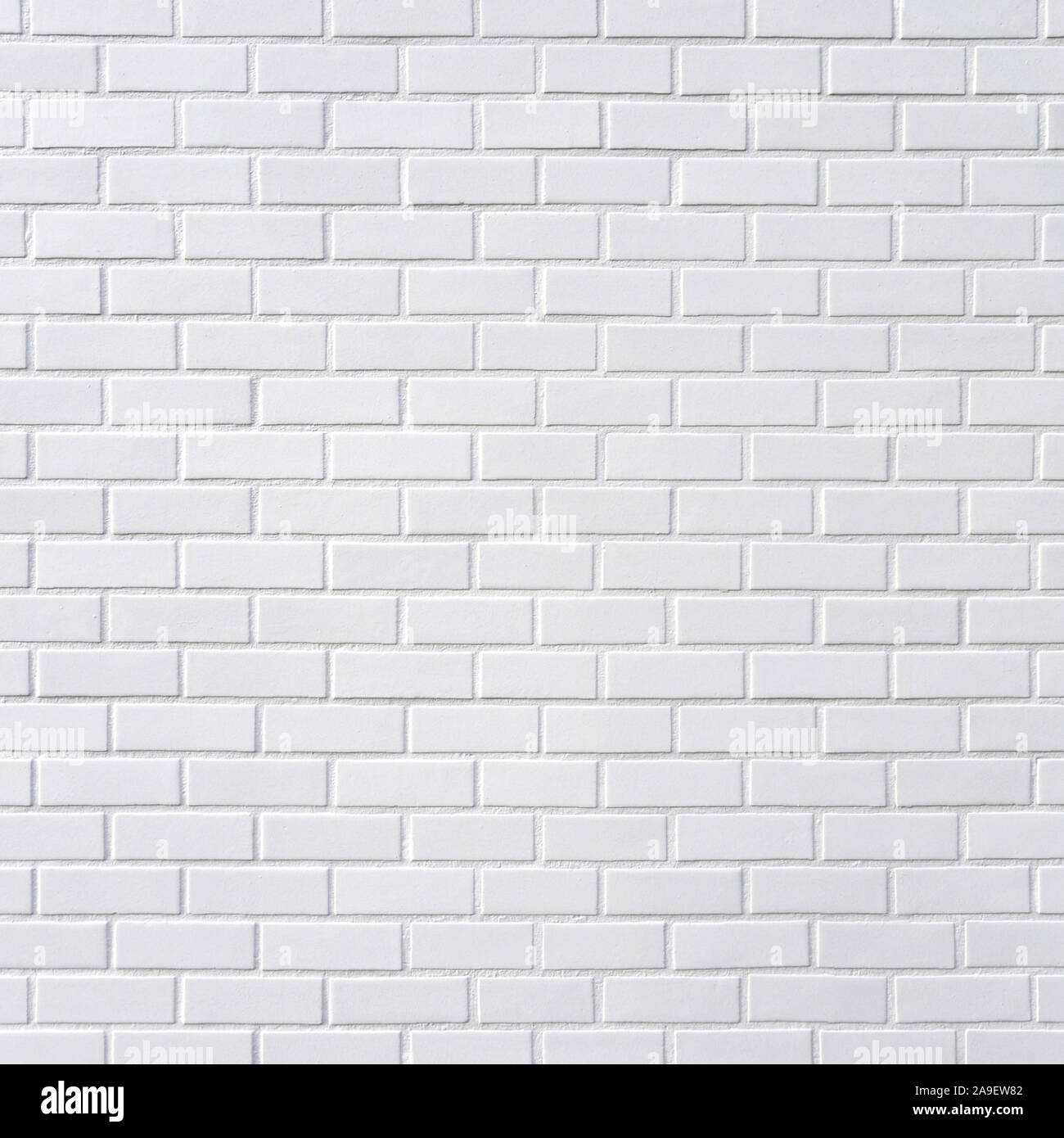White brick wall, square photography Stock Photo - Alamy