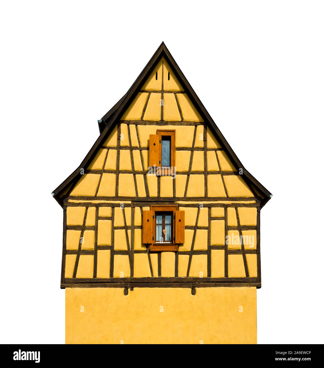 Architecture architectural yellow shutters hi-res stock photography and ...