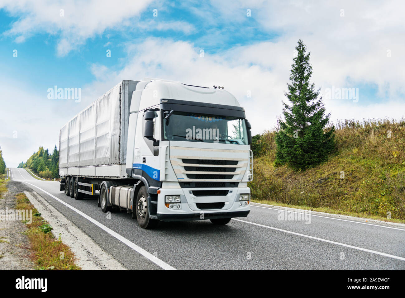 Truck lorry cargo road hi-res stock photography and images - Alamy