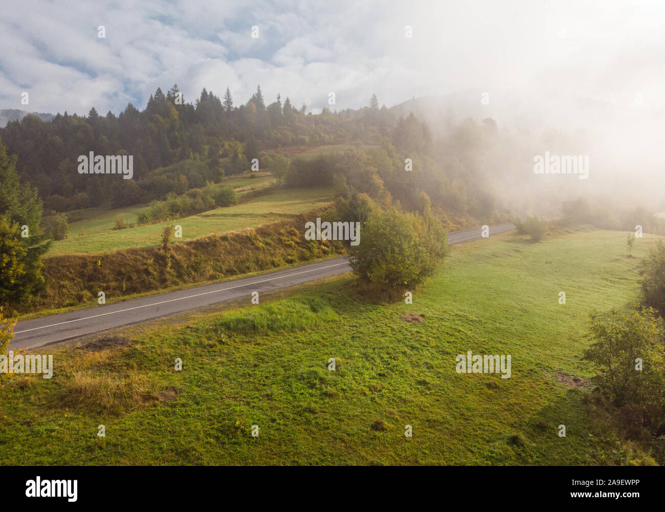 Cool road view hi-res stock photography and images - Alamy