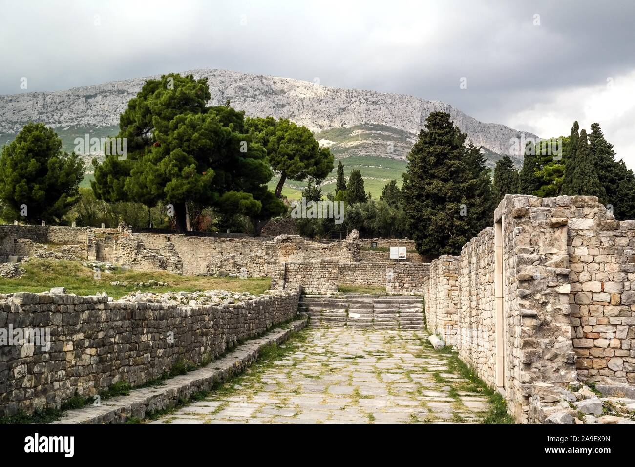 Salona ruins hi-res stock photography and images - Alamy