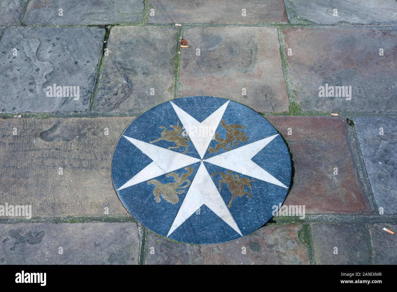 Emblem of The Order of Knights of the Hospital of Saint John, St John's ...
