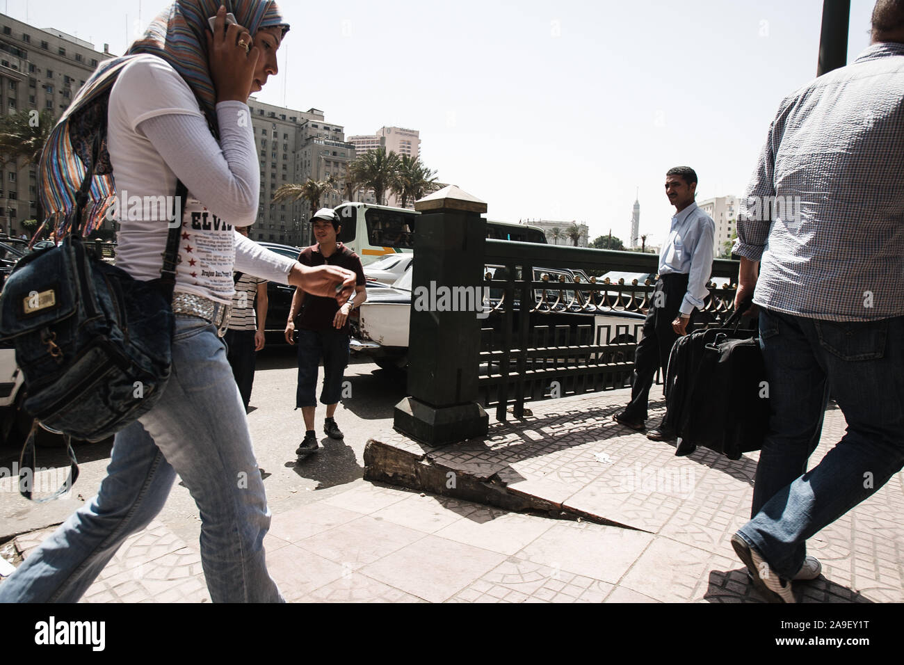 Cairo street scene hi-res stock photography and images - Alamy