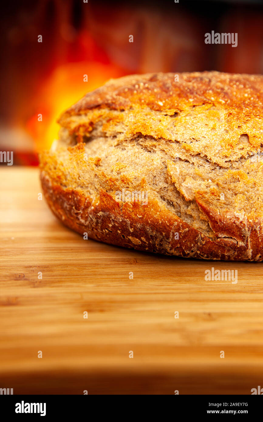 Baker wood fired oven hi-res stock photography and images - Alamy