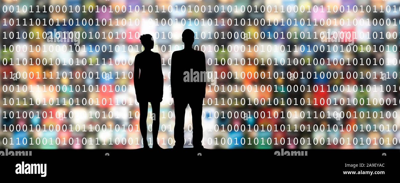 Digital wall mural hi-res stock photography and images - Alamy