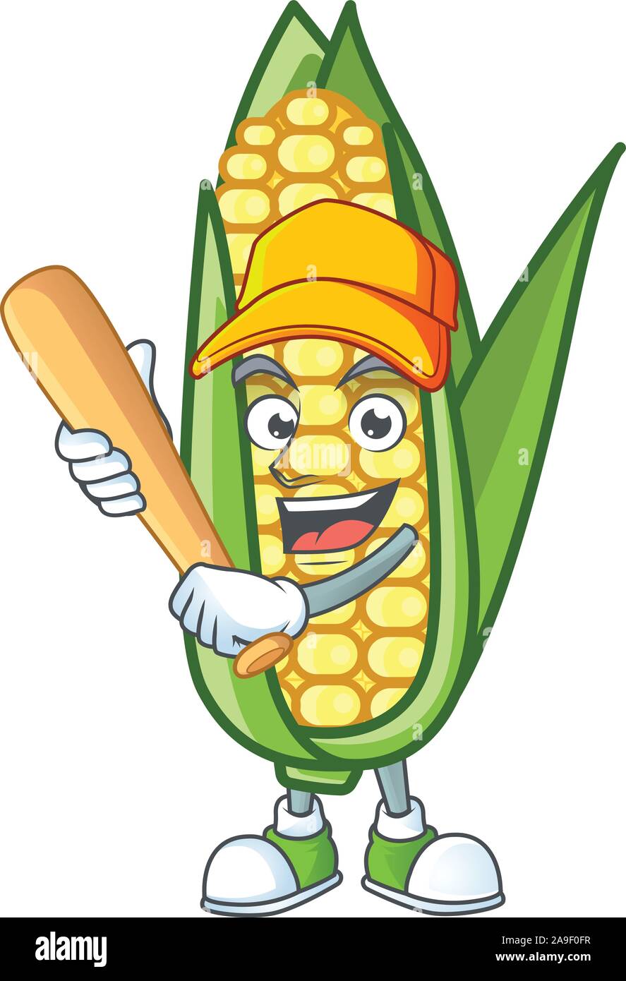 Sweet corn ball Stock Vector Images - Alamy