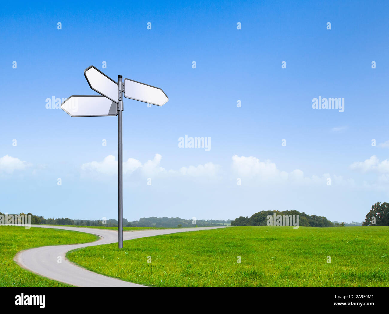 Scenery and scenery guide rural roads hi-res stock photography and ...