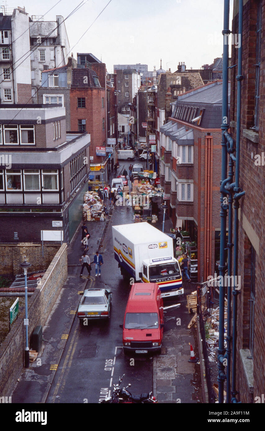 Soho london street 1980s hi-res stock photography and images - Alamy