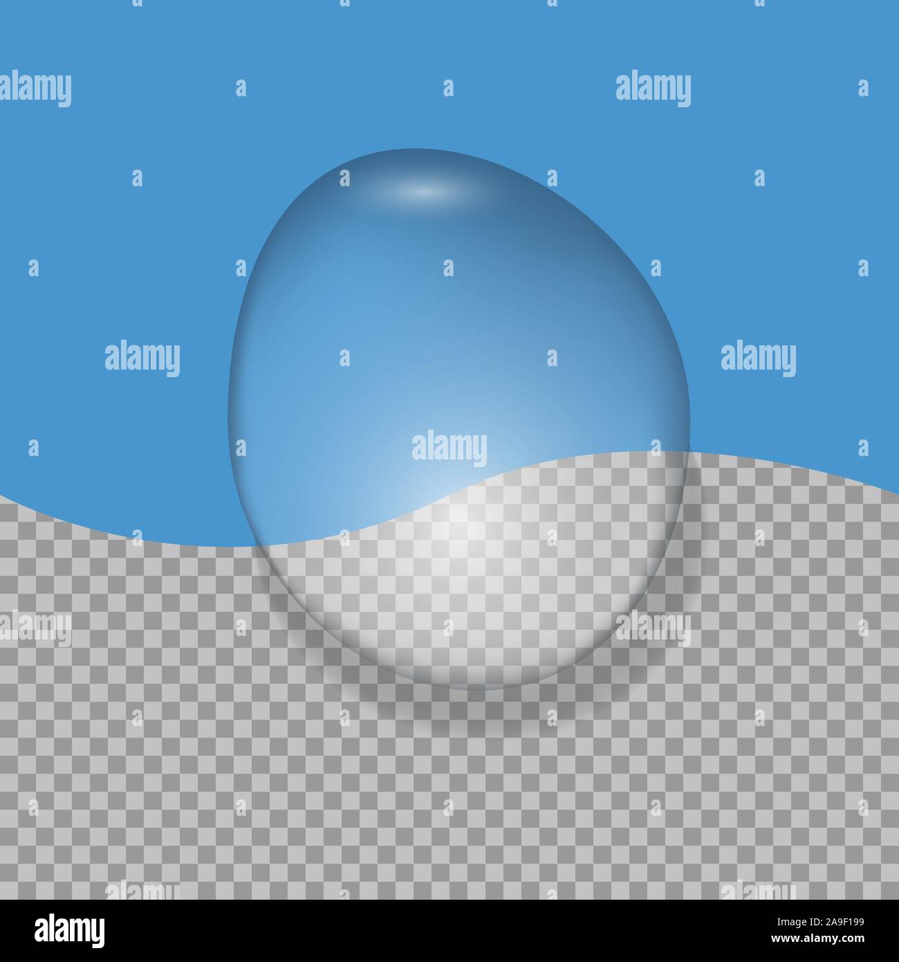 Realistic Water bubble Stock Vector Image & Art - Alamy