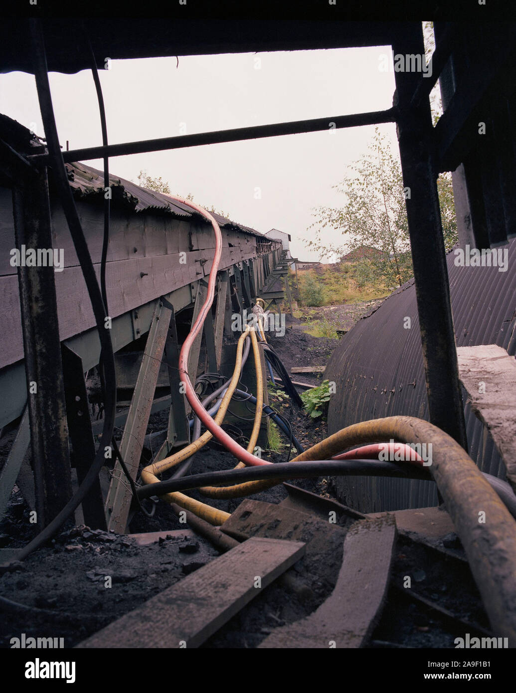 1987 Caphouse Colliery, Wakefield, West Yorkshire, northern England, UK ...