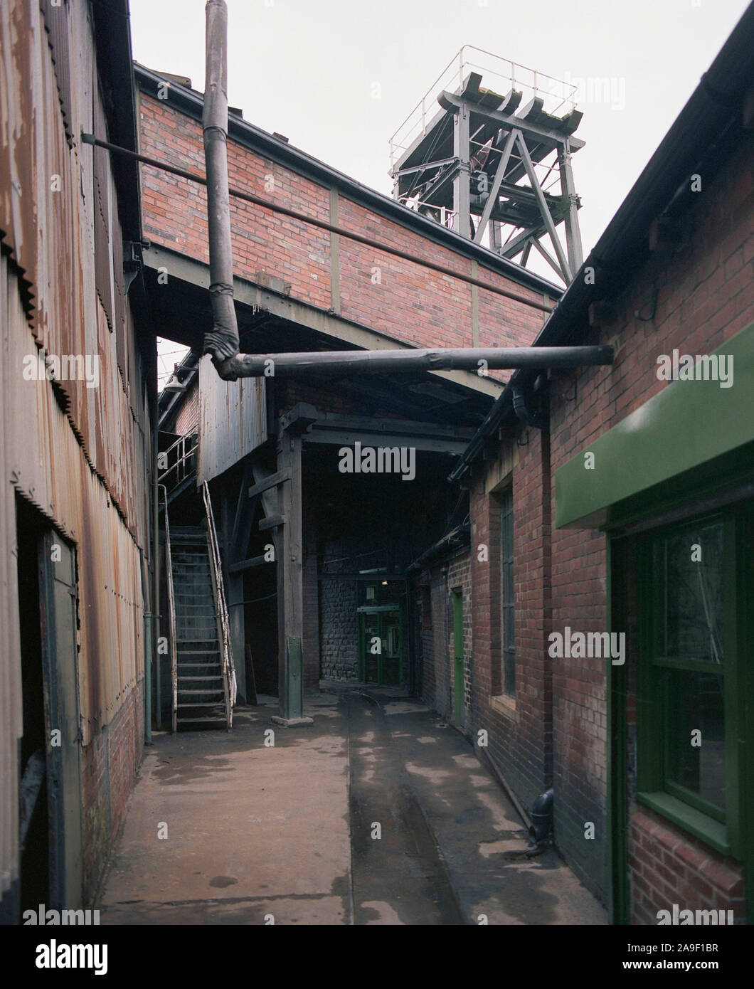 1987 Caphouse Colliery, Wakefield, West Yorkshire, northern England, UK ...