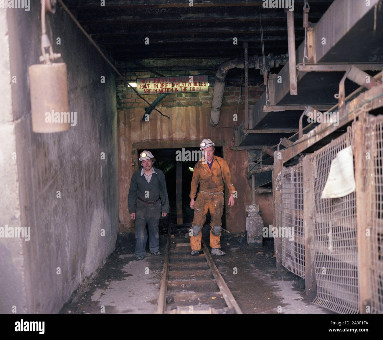 1987 Caphouse Colliery, Wakefield, West Yorkshire, northern England, UK ...