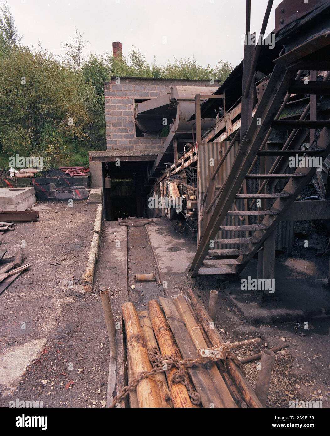 1987 Caphouse Colliery, Wakefield, West Yorkshire, northern England, UK ...