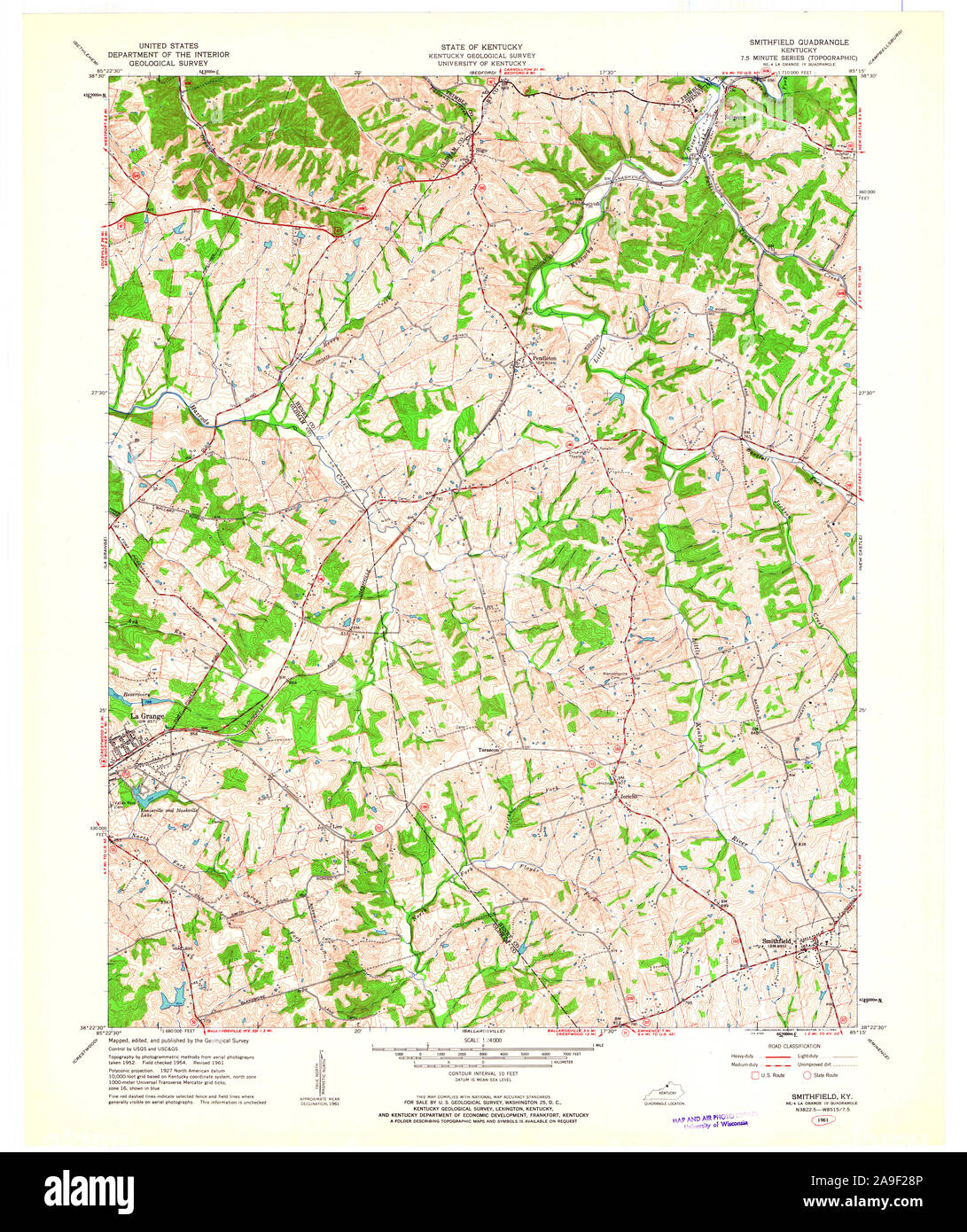 Map of smithfield hi-res stock photography and images - Alamy