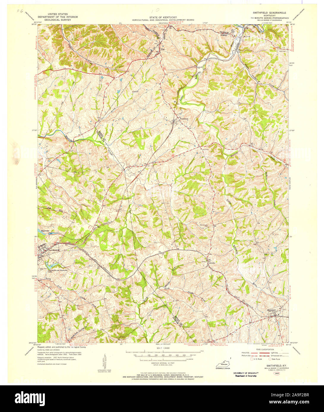 Map of smithfield hi-res stock photography and images - Alamy