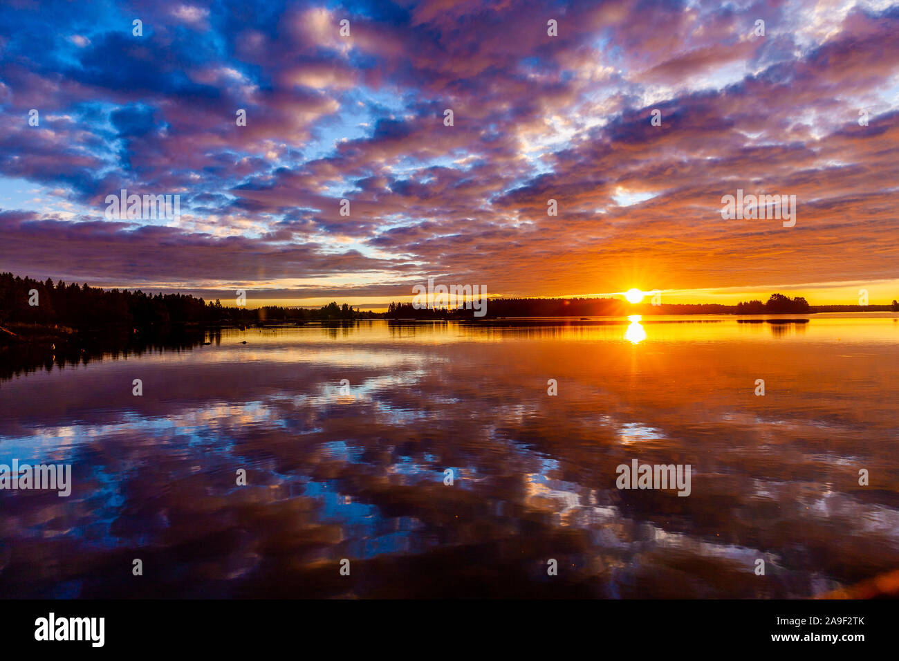 Orange tinted sky hi-res stock photography and images - Alamy