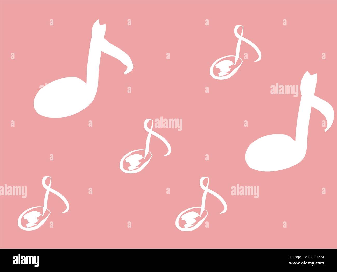 Musical abstract background, poster. Modern element illustration notes ...