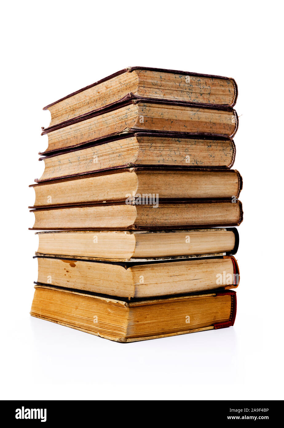Vintage plain books hi-res stock photography and images - Alamy
