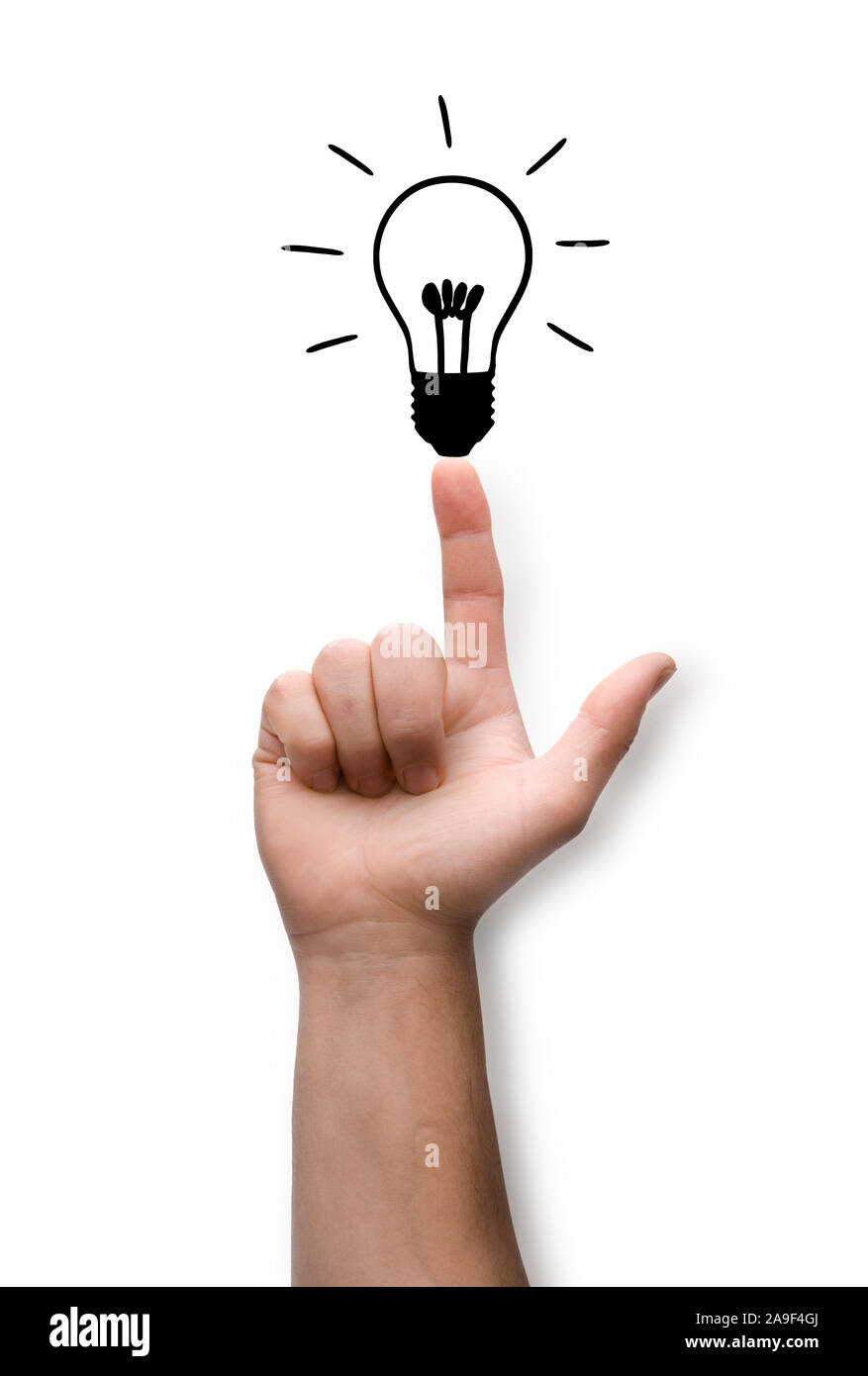 Finger lightning hi-res stock photography and images - Alamy