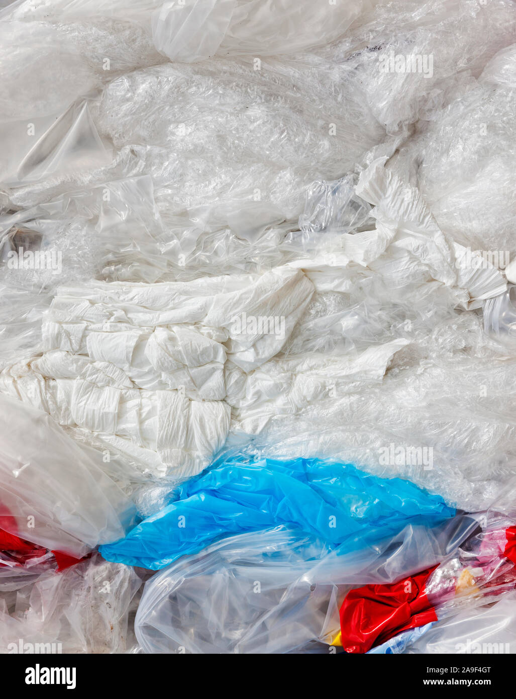 Recyclable plastic films Stock Photo - Alamy