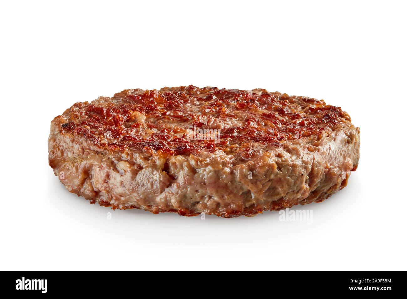 Hamburger meat isolated on white background Stock Photo - Alamy