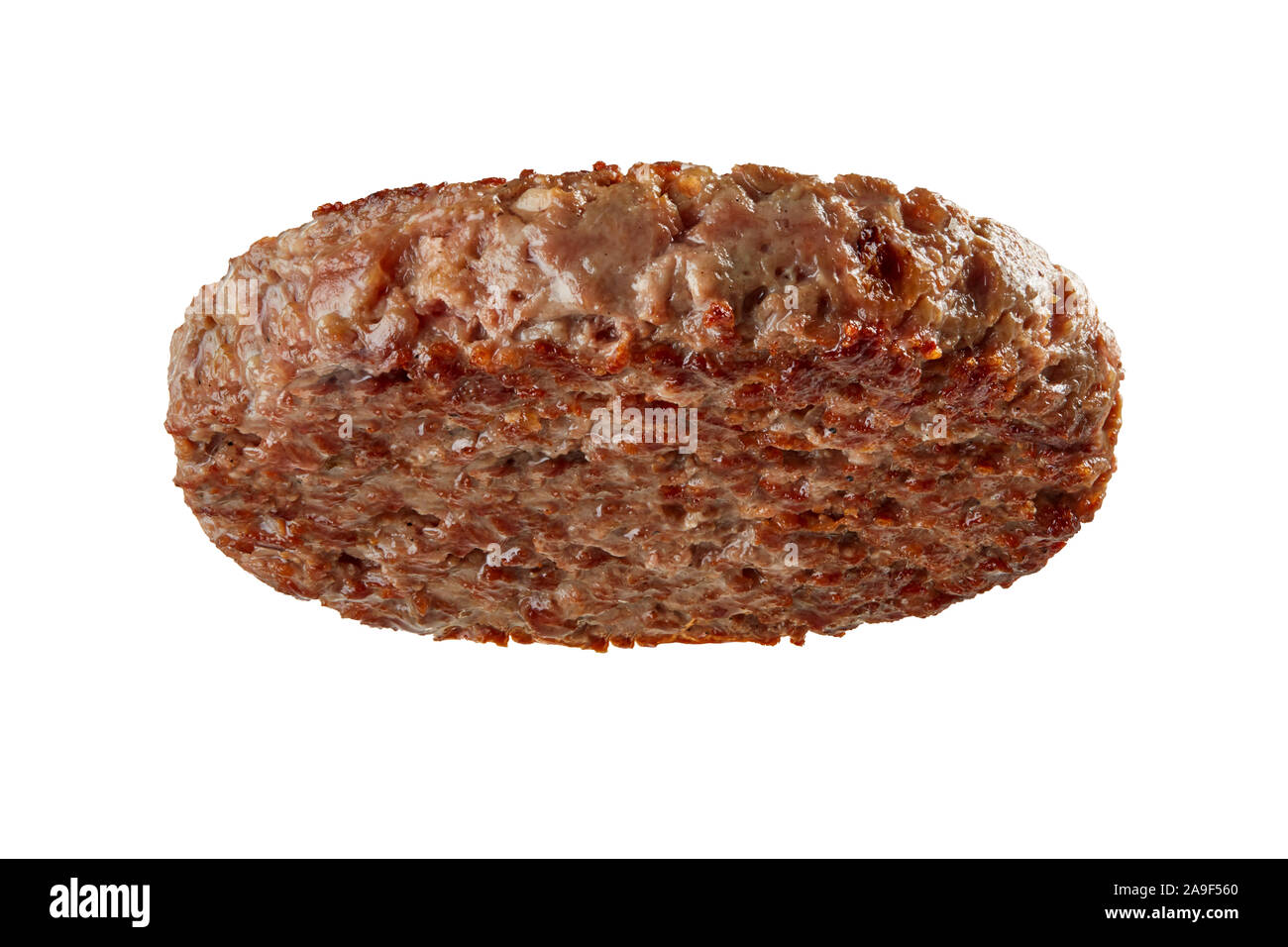Hamburger meat isolated on white background Stock Photo - Alamy