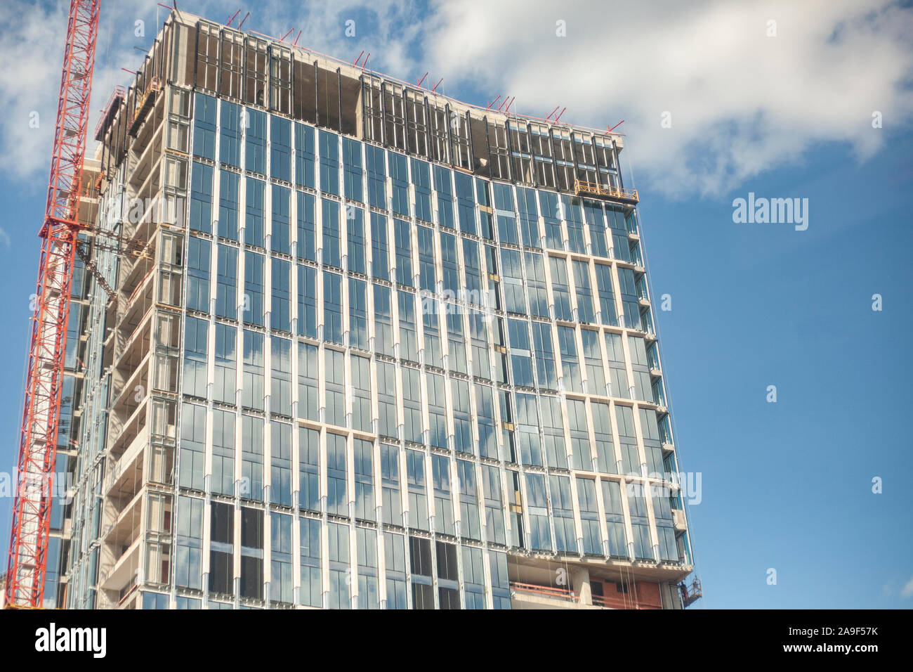 Repair of an office building. The construction of a large house in the ...