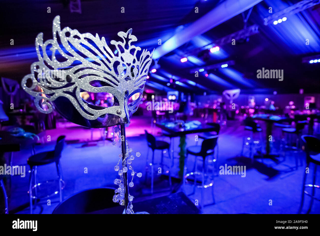 Masquerade Mask for catering & decor purposes at corporate Christmas ...