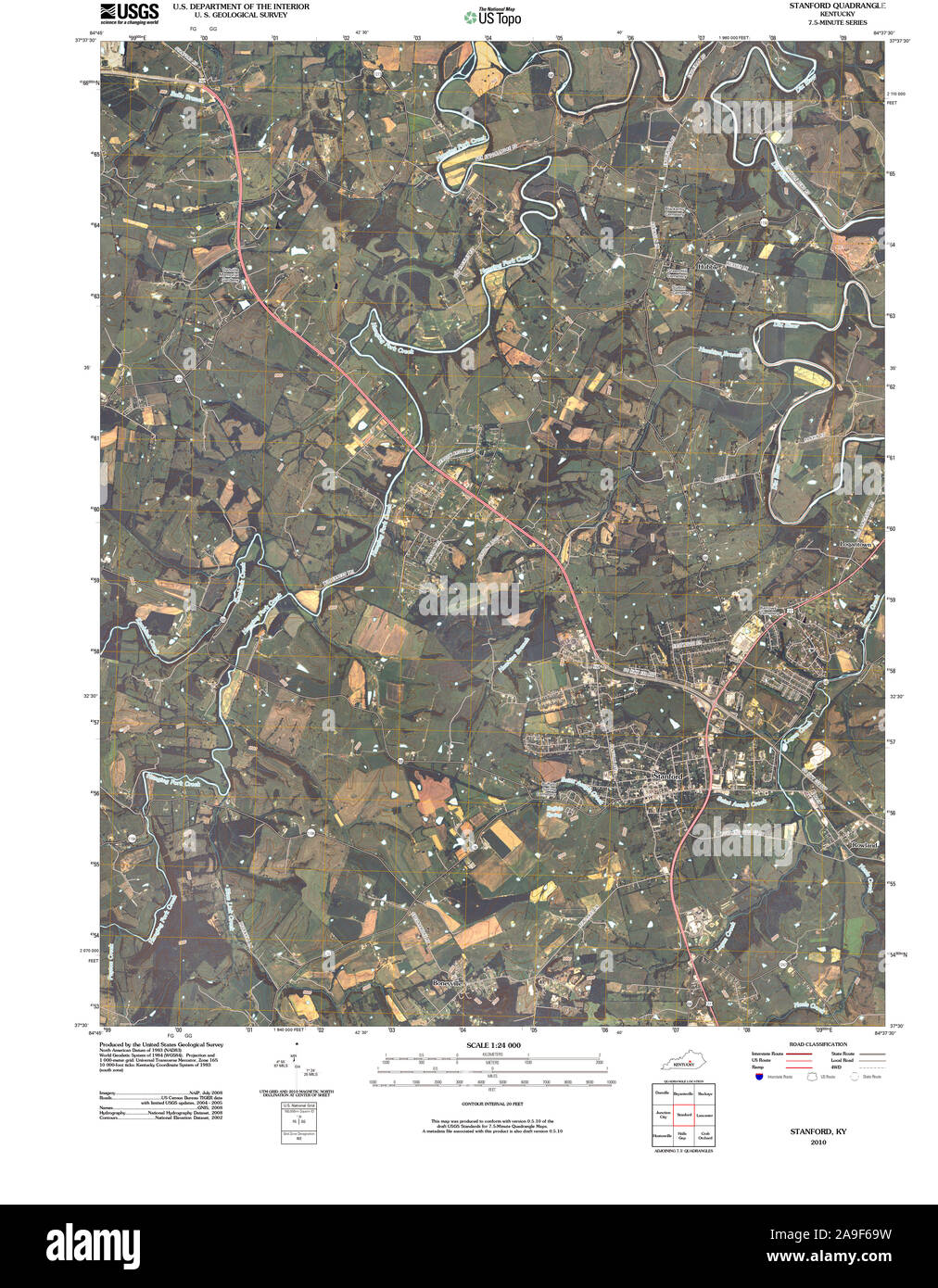 Stanford kentucky Cut Out Stock Images & Pictures - Alamy