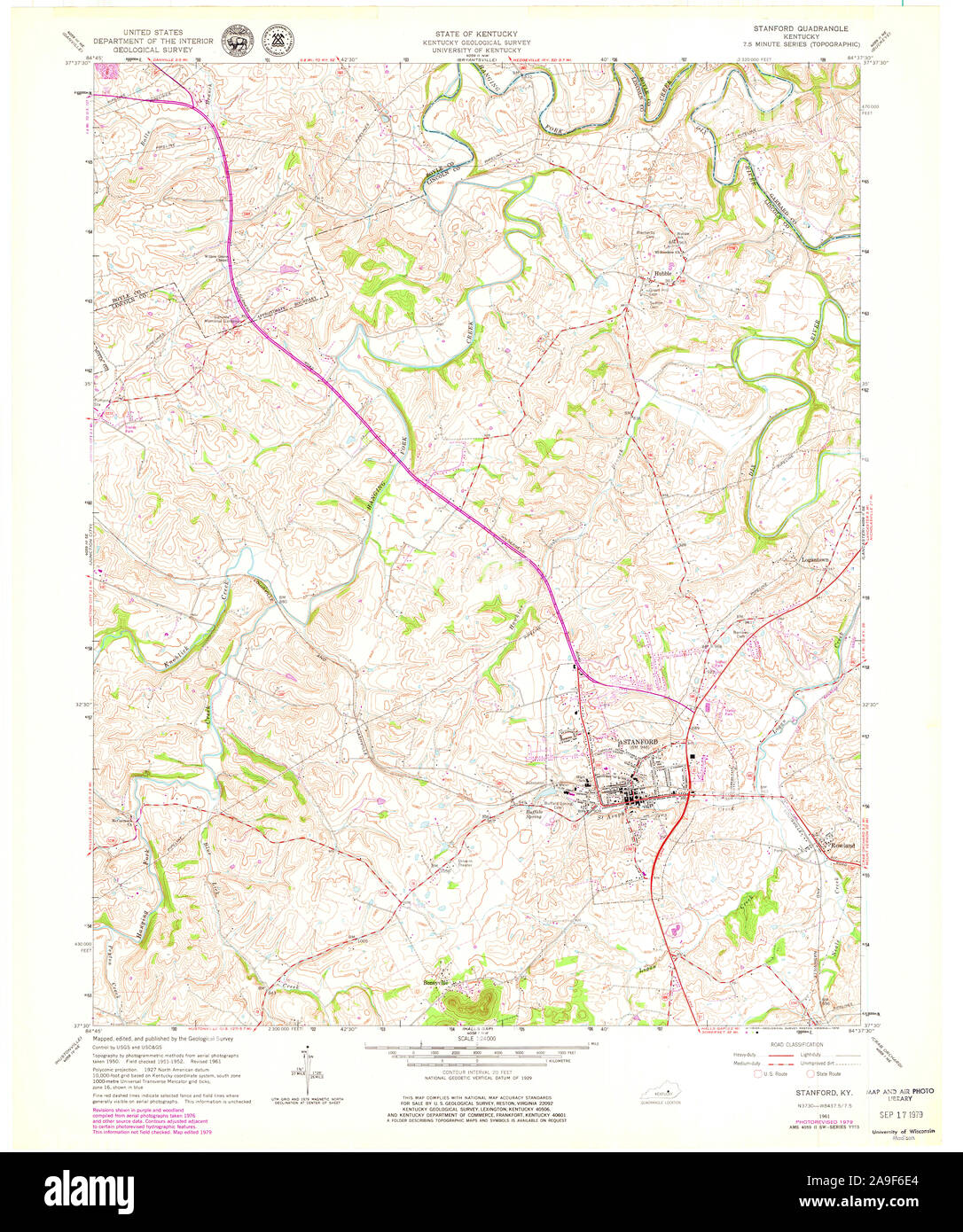 Stanford kentucky Cut Out Stock Images & Pictures - Alamy