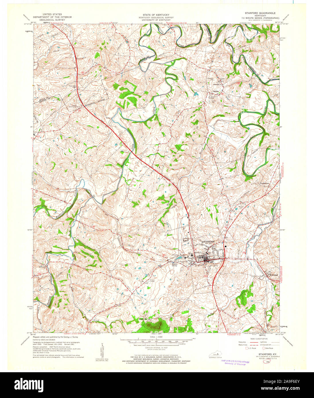 Stanford kentucky hi-res stock photography and images - Alamy