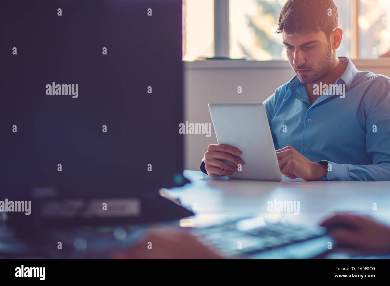 startup business people group working everyday job at modern office ...