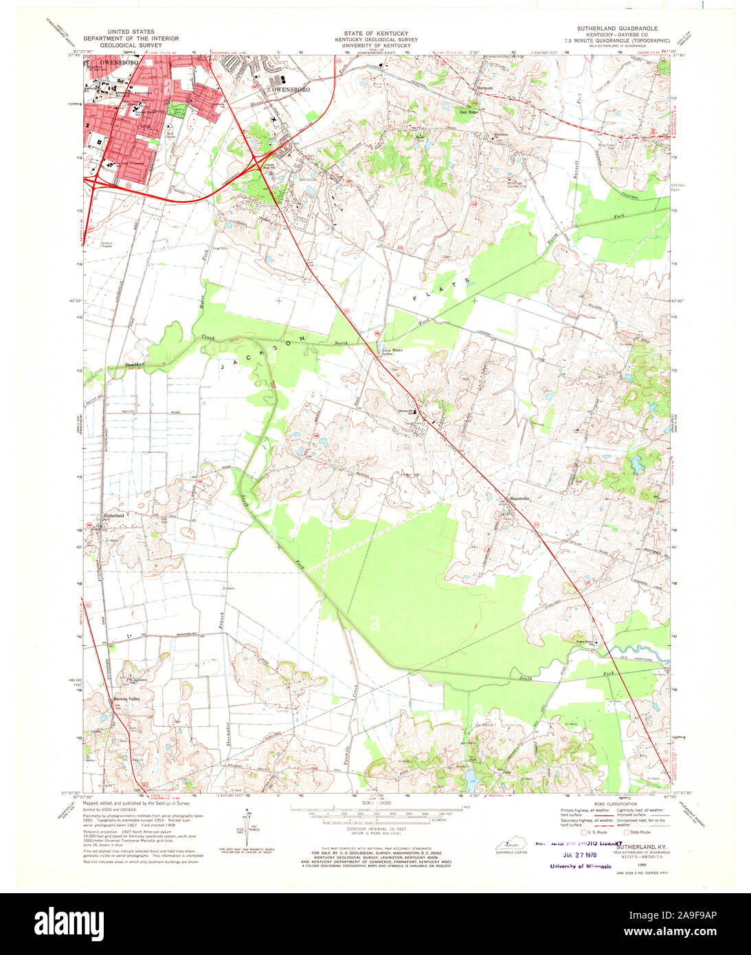 Sutherland map hi-res stock photography and images - Alamy