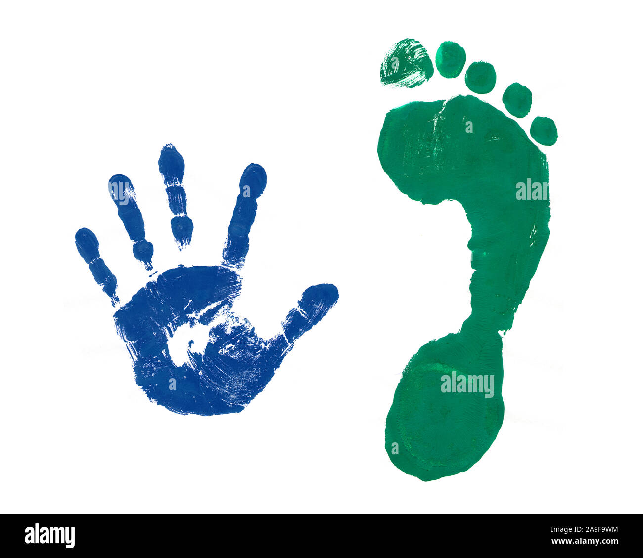 Childs hand prints hi-res stock photography and images - Alamy