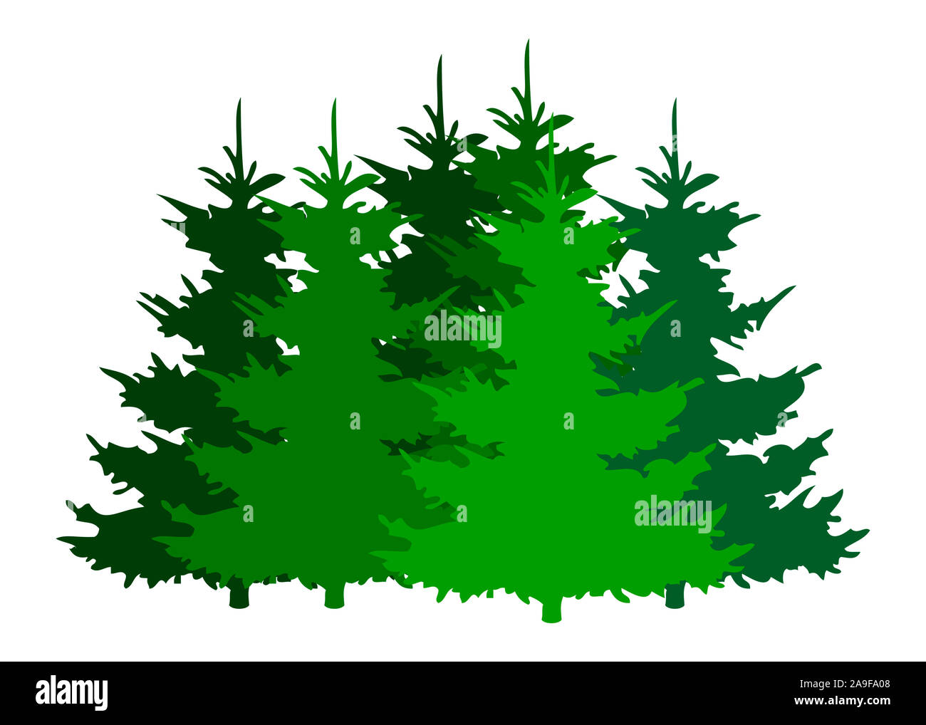 Path trees Cut Out Stock Images & Pictures - Alamy