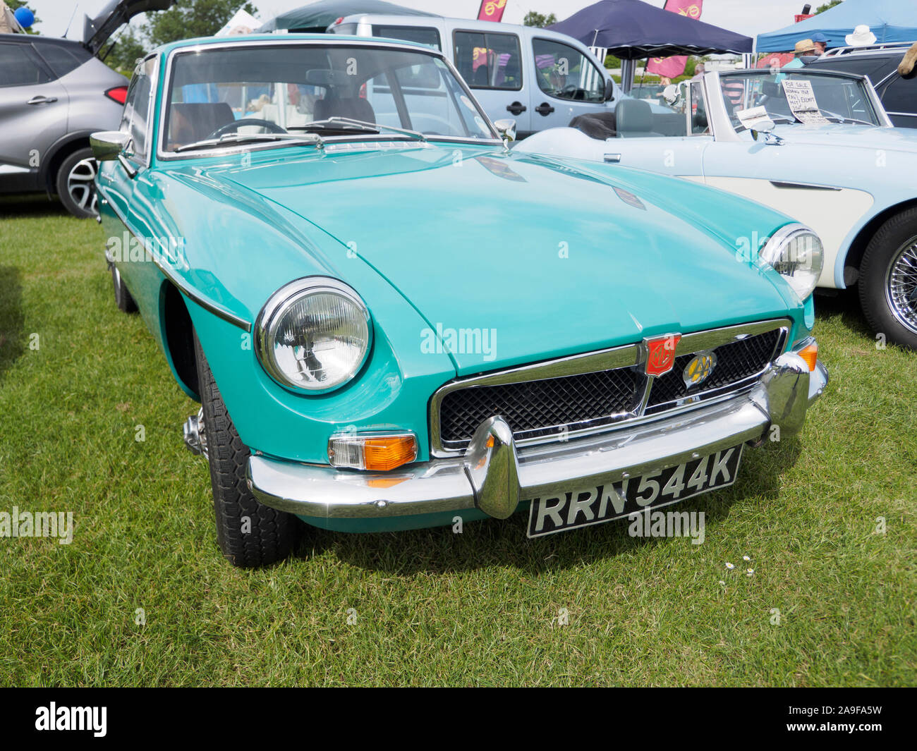 An MG car Stock Photo - Alamy