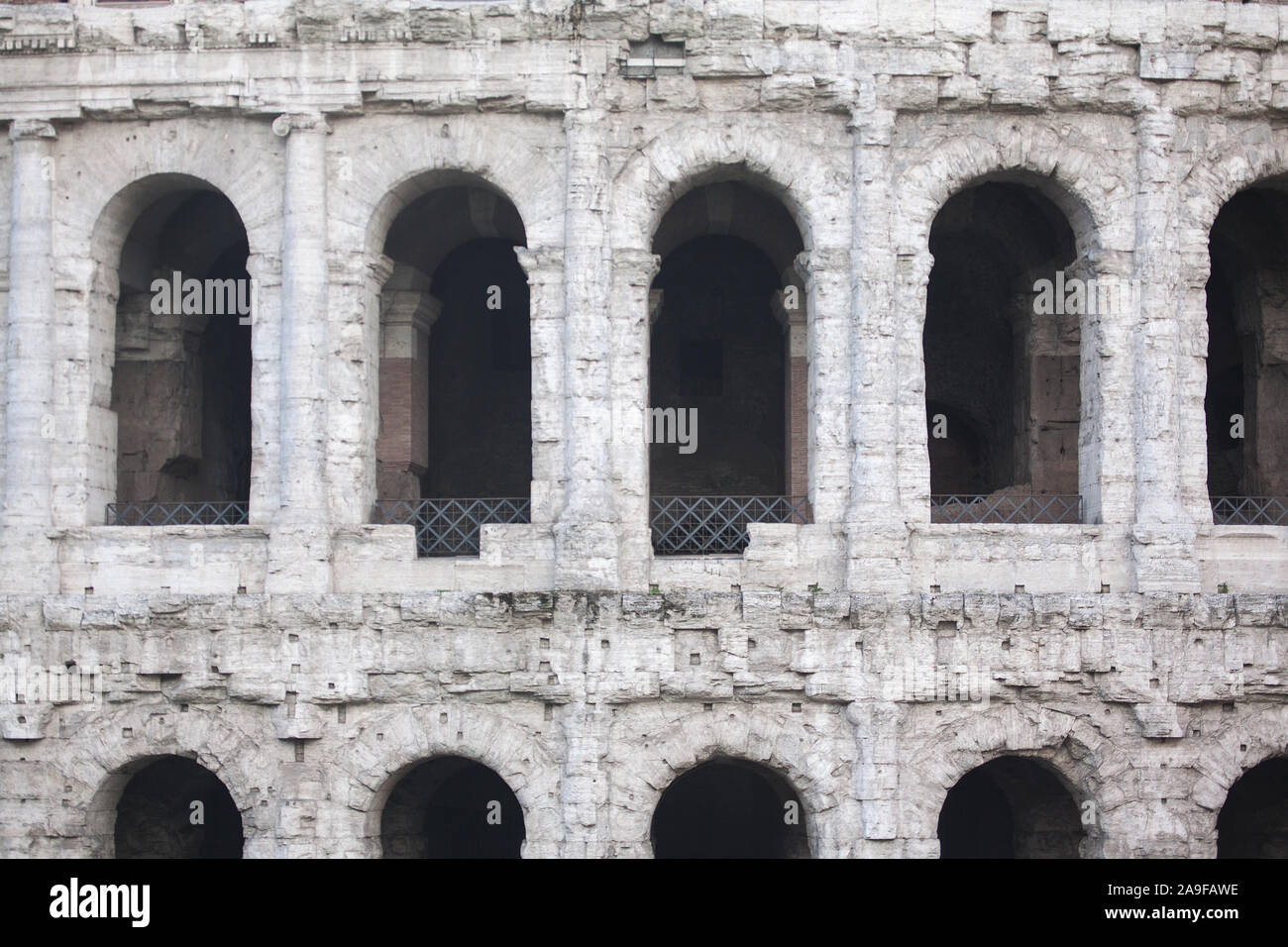 architectural details of ancient Colosseum Stock Photo - Alamy