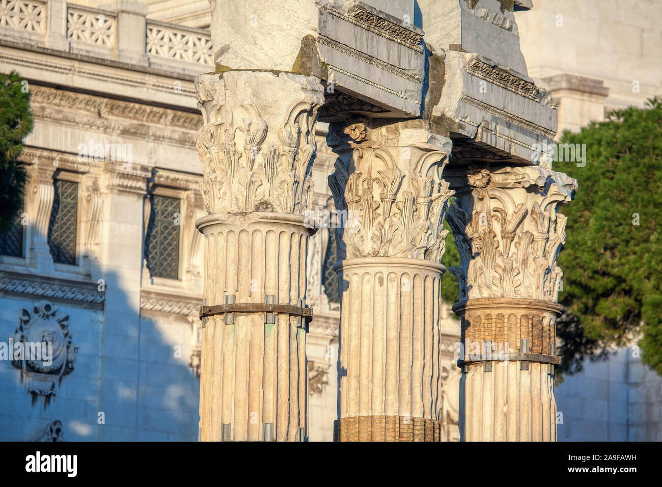 details of architectural columns from antiquity Stock Photo - Alamy