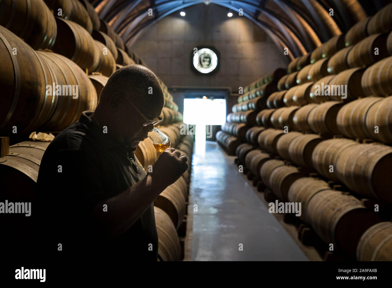 Habitation Clement, museum, rum cellar, rum distillery Stock Photo - Alamy