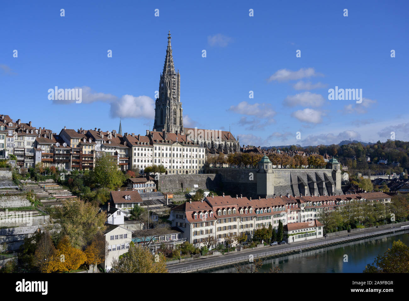 the old town of Bern, the capotal of switzerland, in autumn Stock Photo ...