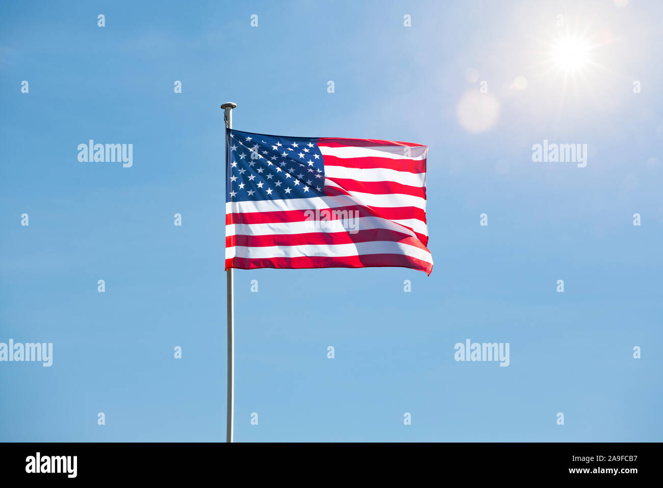Straight flag hi-res stock photography and images - Alamy