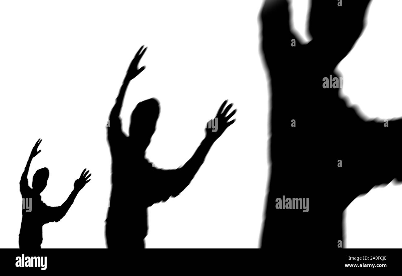 Projection shades Black and White Stock Photos & Images - Alamy