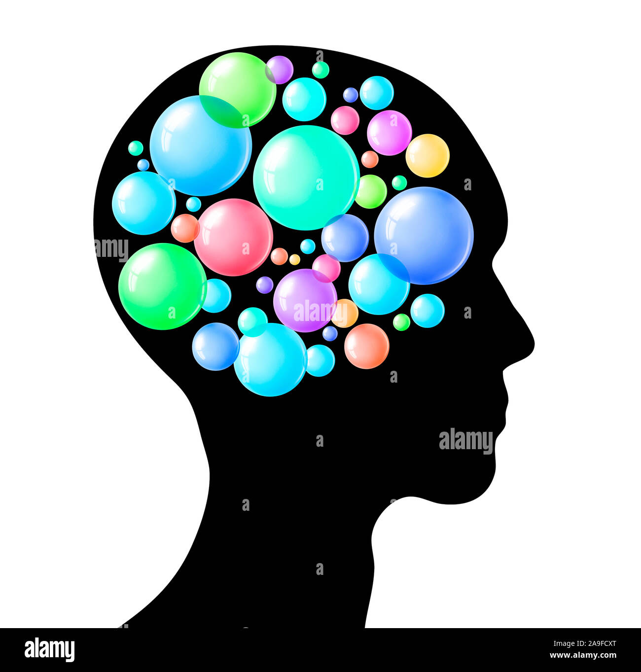 Air bubble with question mark hi-res stock photography and images - Alamy