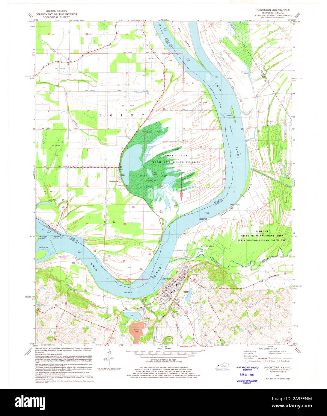 Uniontown map hi-res stock photography and images - Alamy