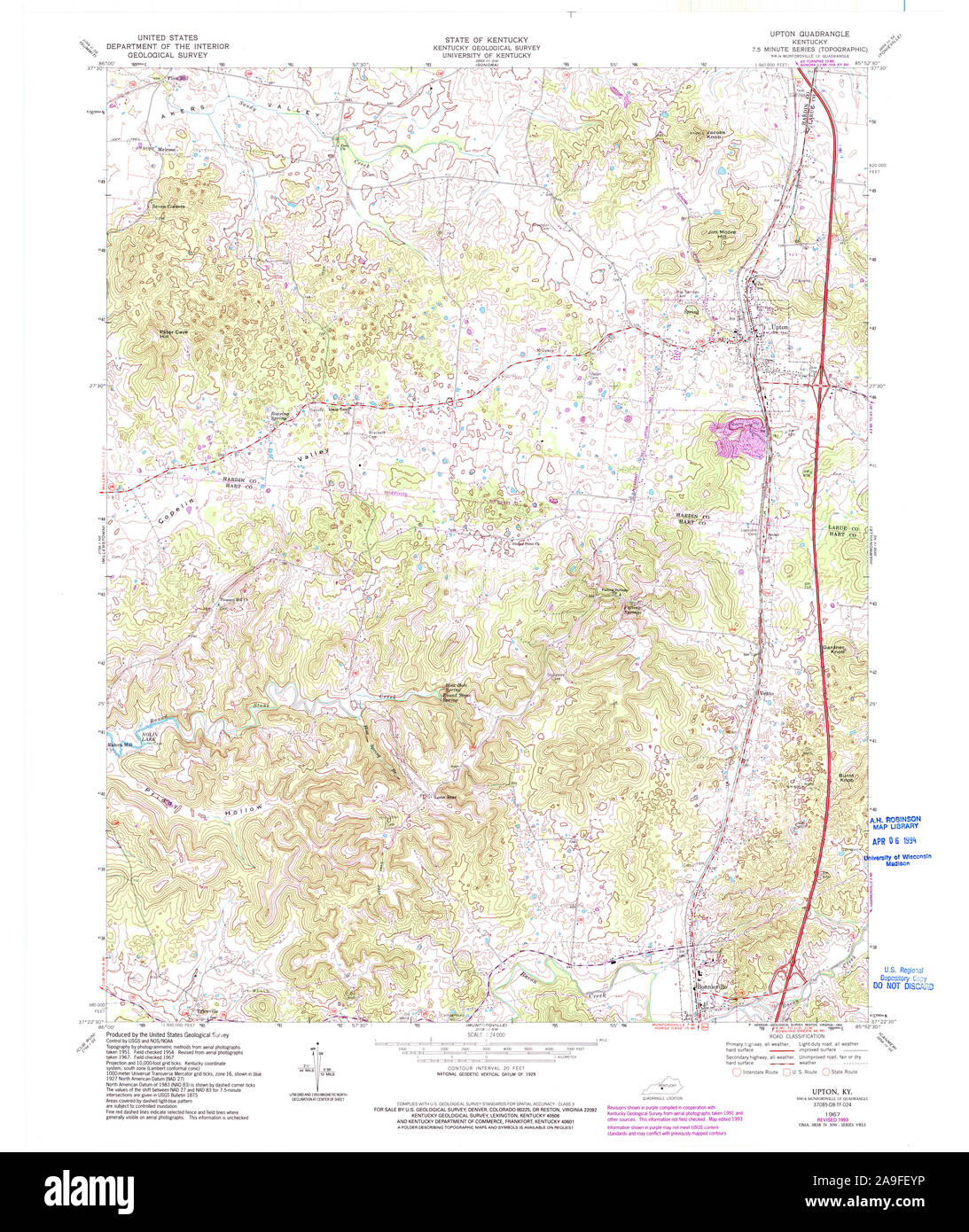 Upton map hi-res stock photography and images - Alamy