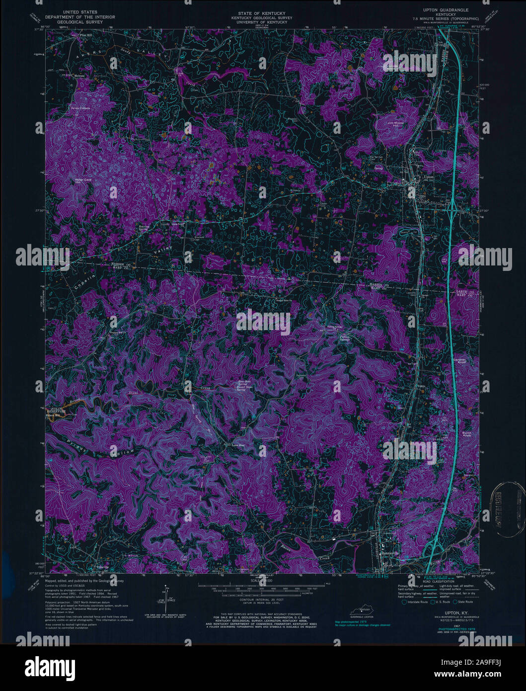 Map of upton hi-res stock photography and images - Alamy