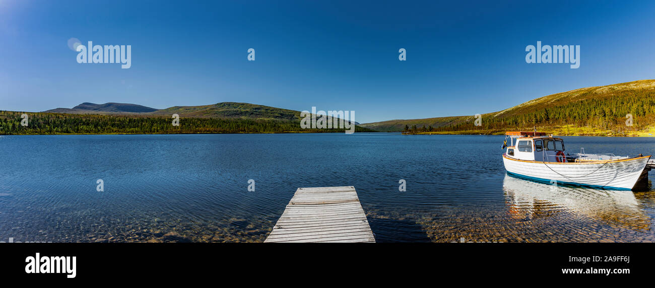 Lake Rogen in Sweden Skandianvien Stock Photo - Alamy
