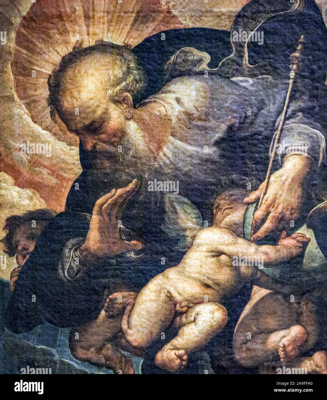 God the father with angels hi-res stock photography and images - Alamy